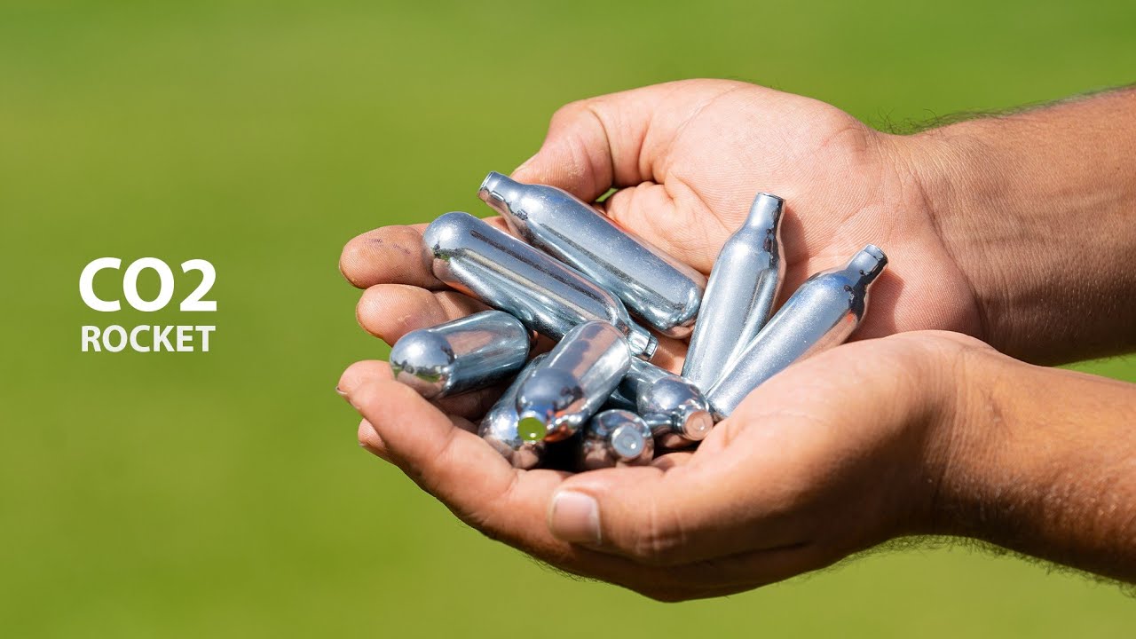 Mini And Simplest Rocket - Gas Powered - YouTube