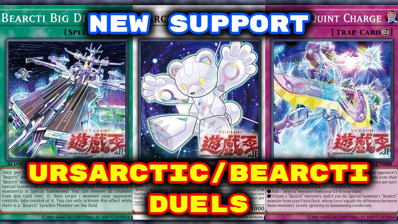 Yugioh - Ursarctic (Bearcti) Duels (New archetype) (Deck Download in ...