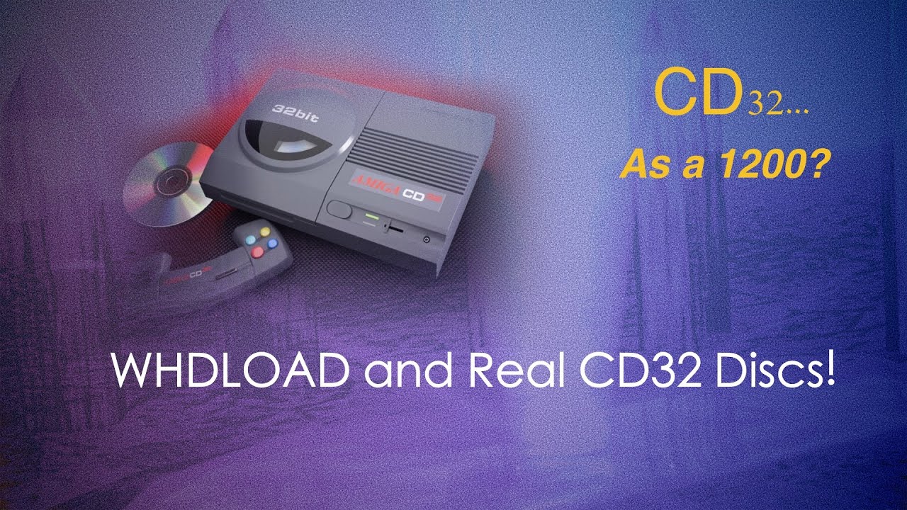 Amiga CD32 as an A1200? WHDLoad AND CD32 Discs! - YouTube