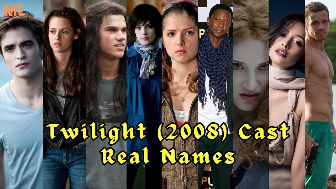 Twilight 2008 Cast | Real Names #kristenstewart #twilight #film # ...