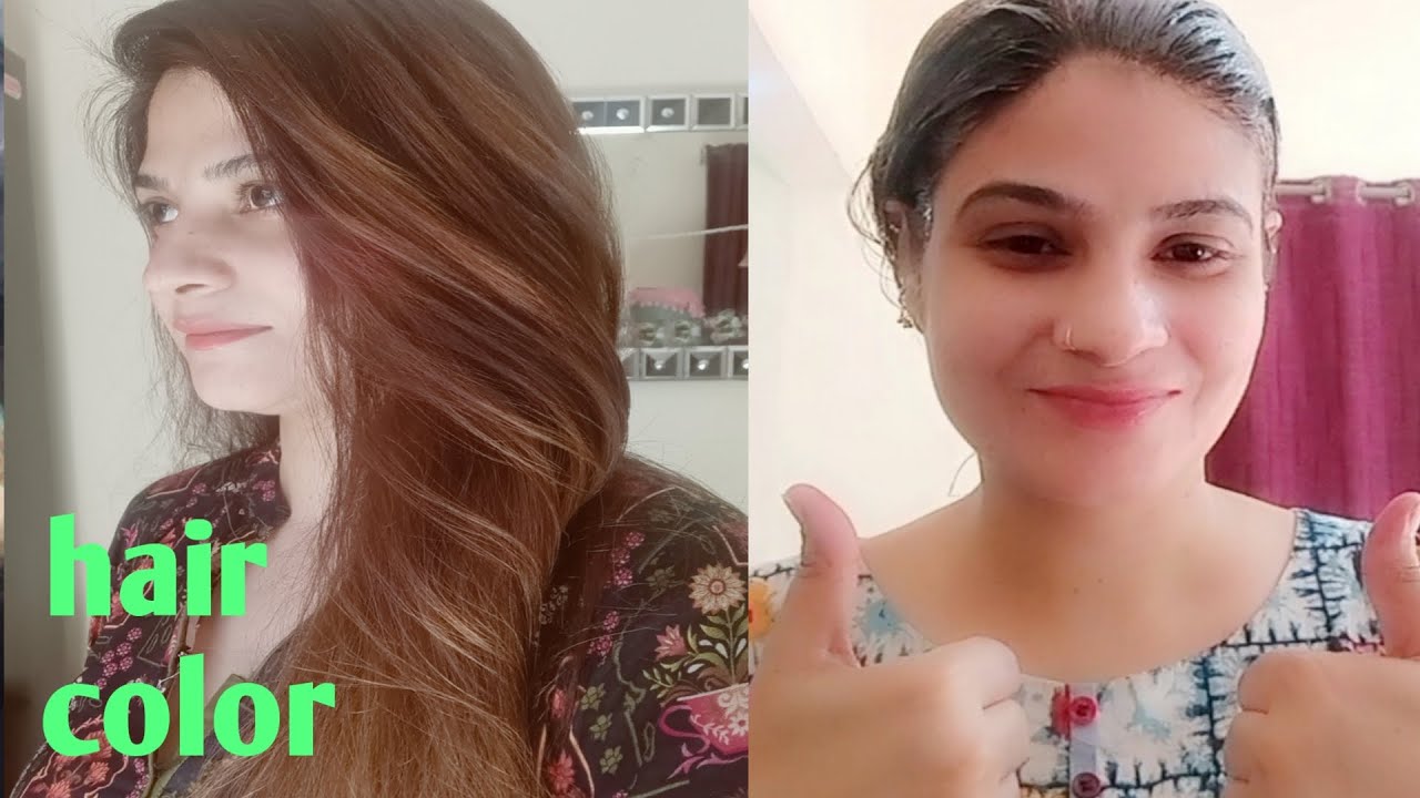 How to Dye Your Own Hair At home/Easy Hair Dying Method/Solution for ...