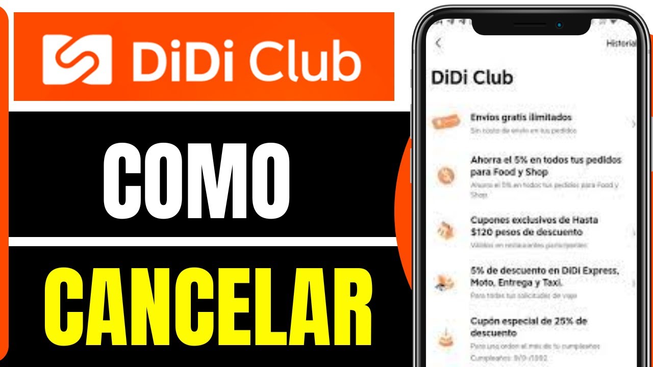 Como Cancelar Didi Club (Nuevo 2026) - YouTube