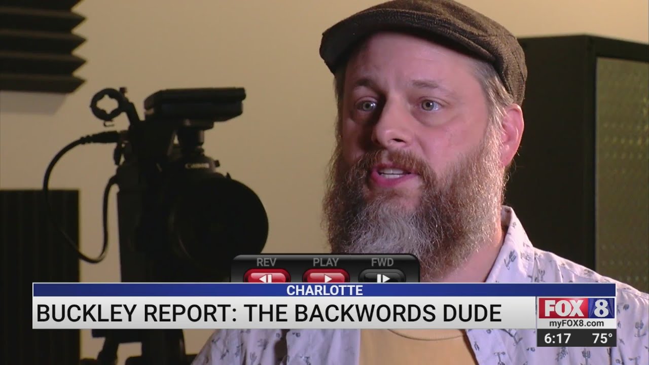 'Backwords Dude' has a unique and impressive talent - YouTube
