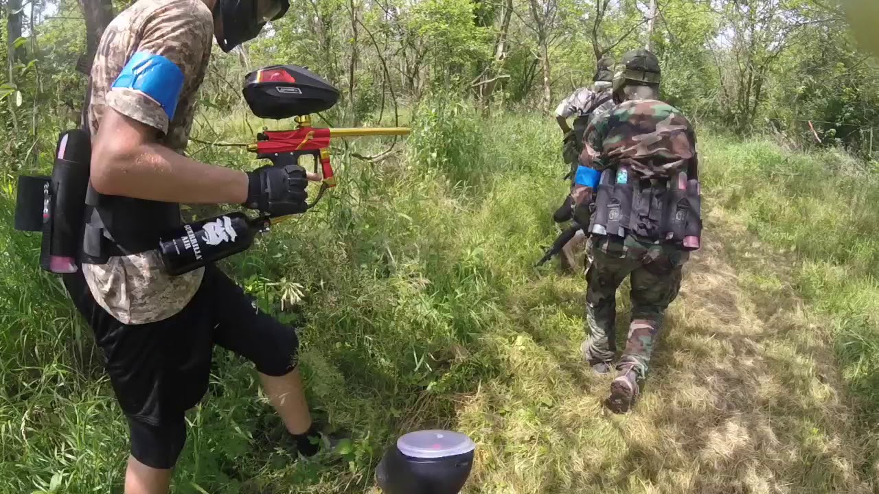 GOING BEHIND ENEMY LINES ( Blackhawk Down Big Game Badlandz Paintball ...