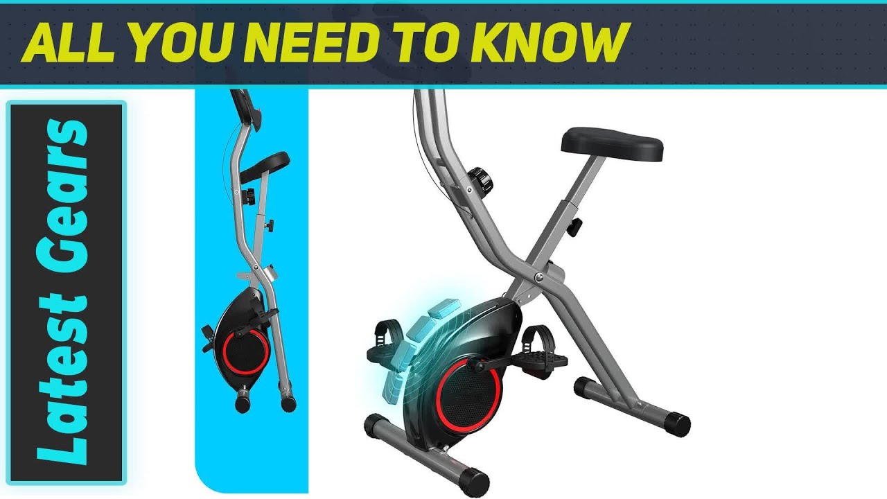 Portable Exercise Bike: The Ultimate Home Workout Companion - YouTube