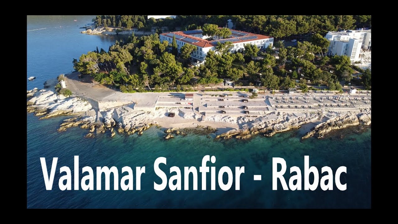 Chorvátsko - Rabac, hotel Valamar Sanfior - YouTube