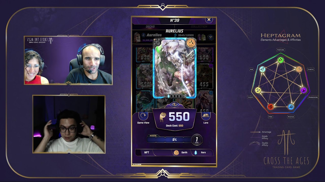 Cross The Ages: TCG | Game Live Stream w/ Ancient8 - YouTube