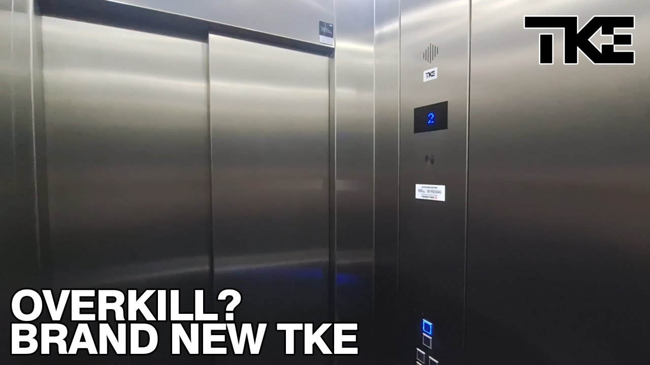 Brand New TKE Synergy MRL Traction Elevator - Model Apartments Central ...