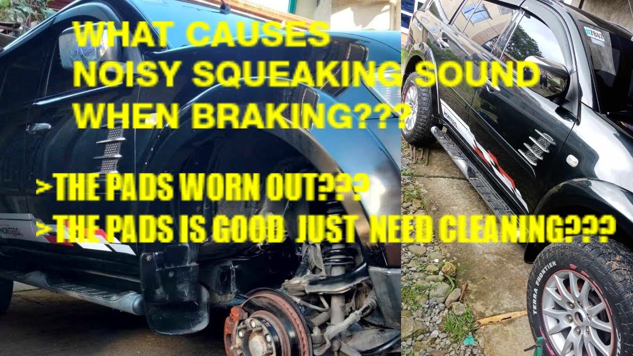 CHECKING OUT THE NOISY BRAKE SQUEAKING SOUND OMG!!! WHAT'S HAPPENED ...