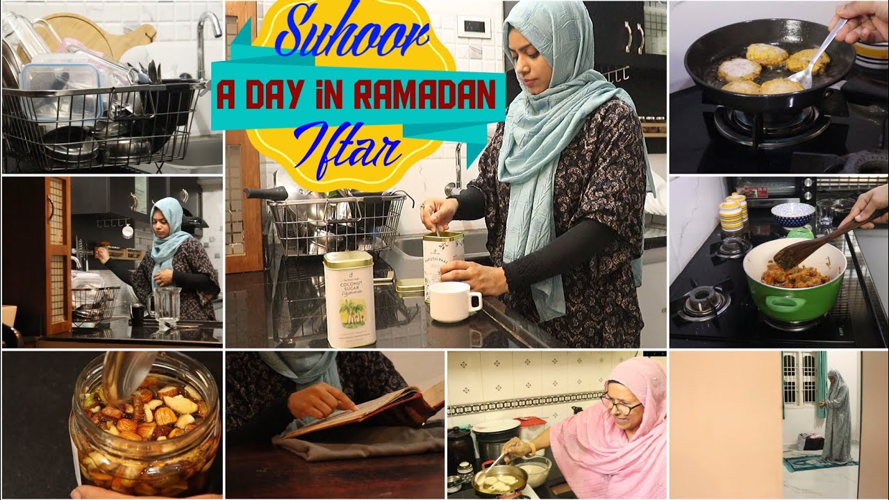 A day in Ramadan / Suhoor to Iftar Full day Vlog / Zulfia's Recipes ...