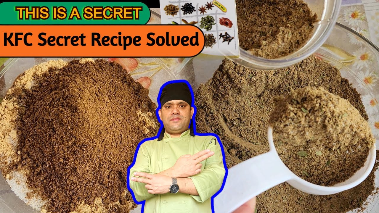 How to make KFC Seasoning/ how to kfc masala powder/how to make kfc ...
