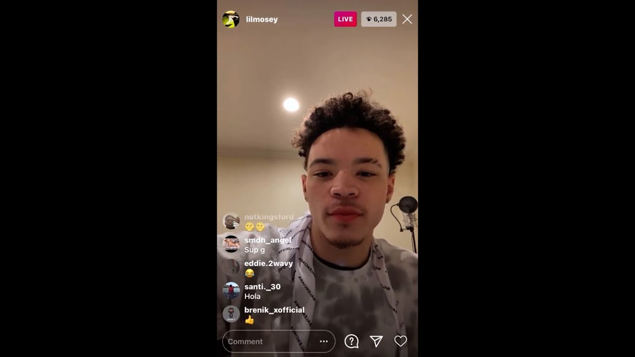 Lil Mosey Instagram Live. 11/8/20 - YouTube