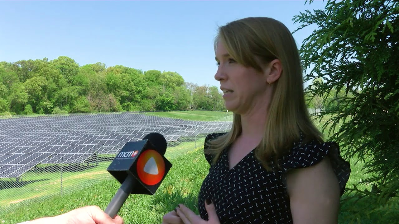 Solar Fields Power Parks Electricity Needs - YouTube