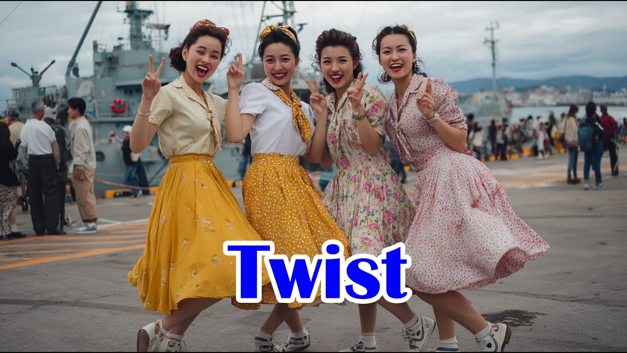 【60s Twist】Dance The Twist! ｜｜ツイストを踊ろう｜曲に合わせて自由に動こう！ - YouTube