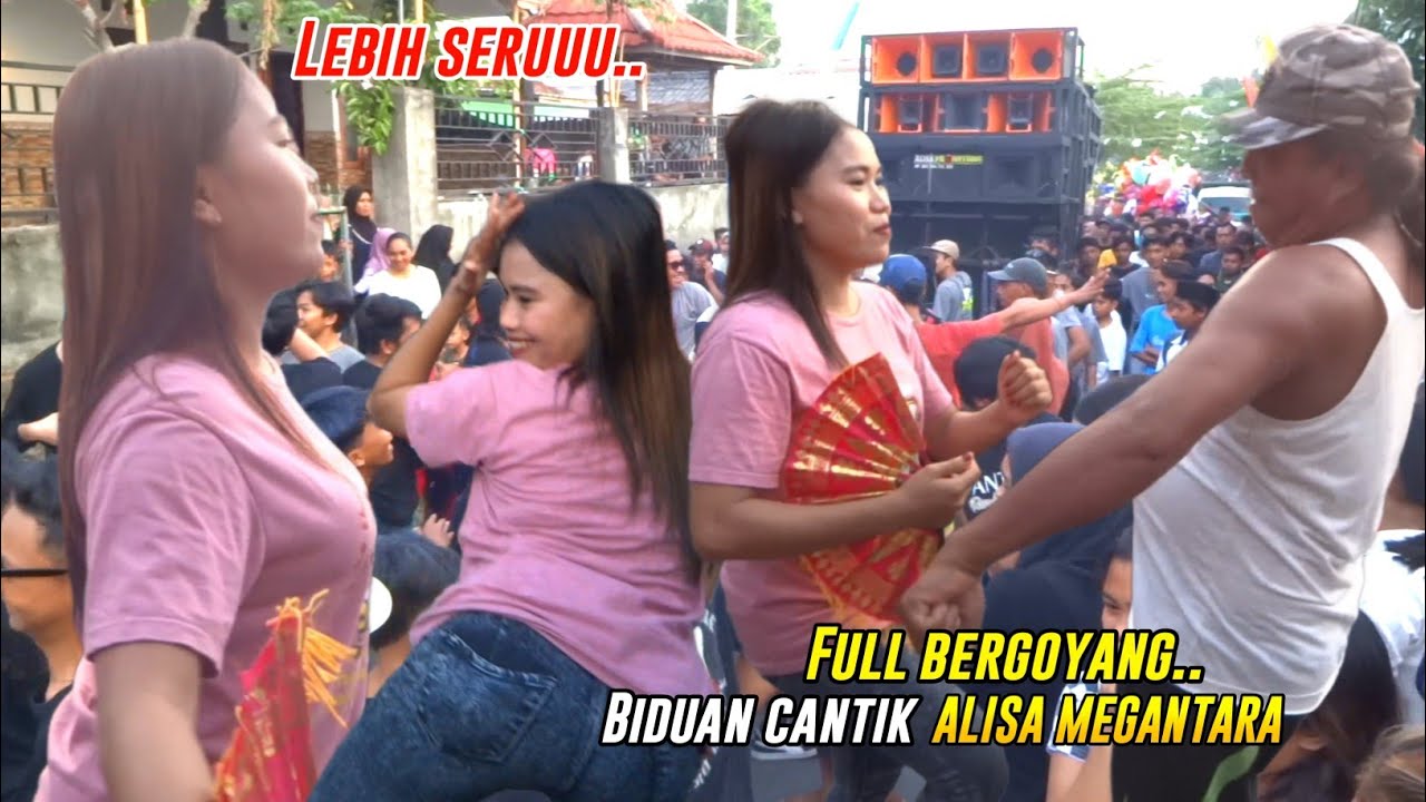 MANTAP LEBIH SERU || TUA MUDA FULL BERGOYANG BARENG BIDUAN CANTIK ALISA ...
