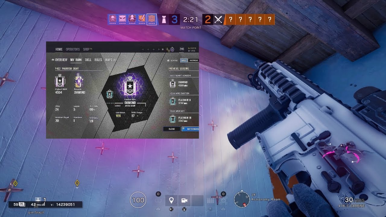 Ranked Highlights - Rainbow Six Siege Diamond - YouTube