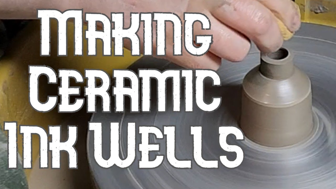 Making Ceramic Ink Wells - YouTube