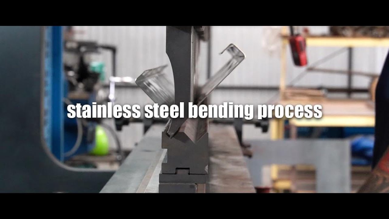 EP18 Stainless steel bending process - YouTube