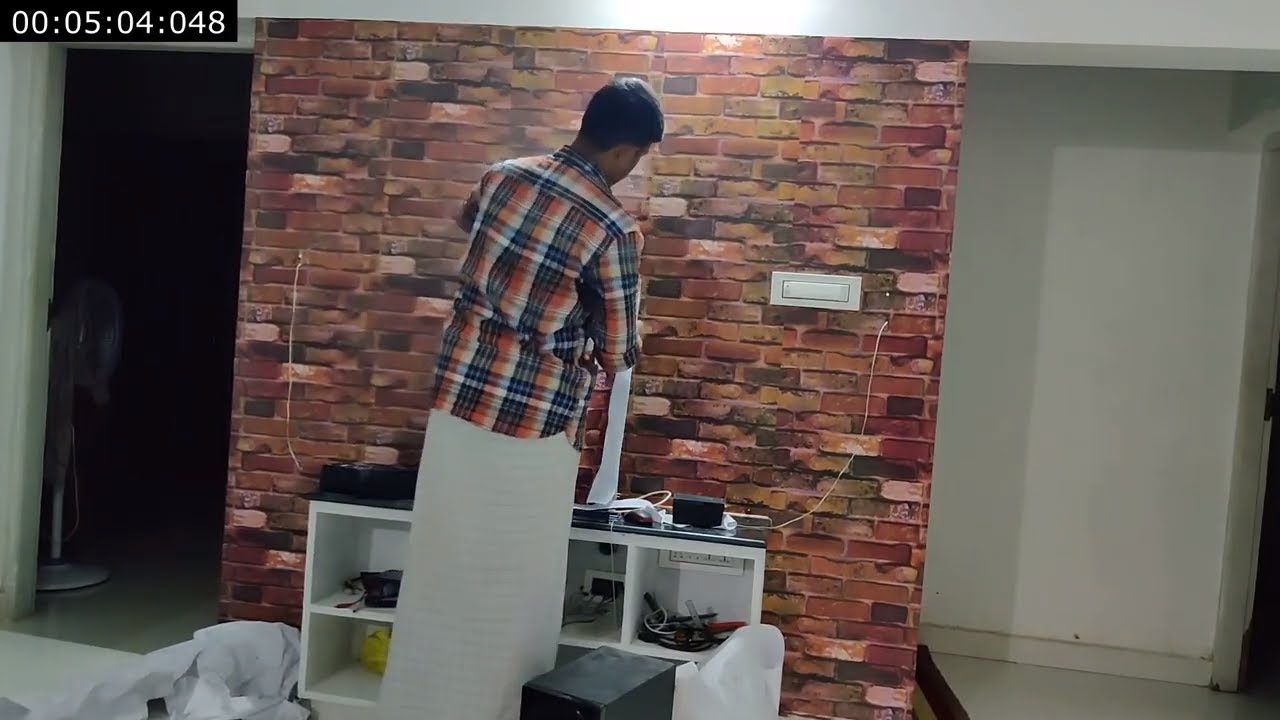 Surprising TV Wall Transformation: Unveiling the WolTop Extra Large PVC ...