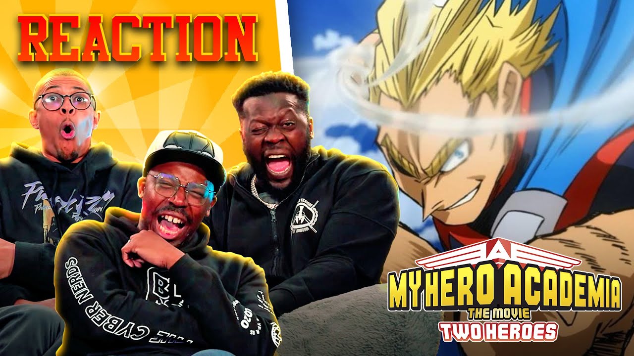 DOUBLE DETROIT SMASH!!! My Hero Academia Two Heroes Movie Reaction ...