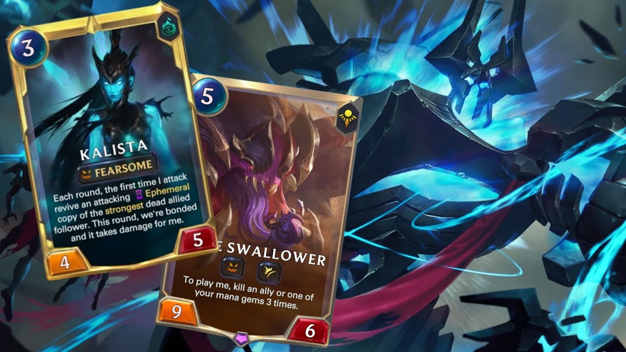 Twice Slain, Thrice Born | Mordekaiser Kalista | Legends of Runeterra ...