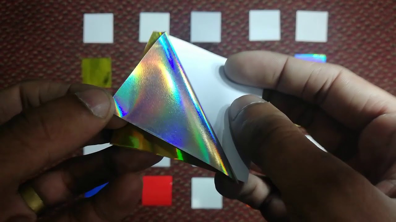 Gold Hologram Sticker | Personalised Hologram Printing by Cheap Sticker ...