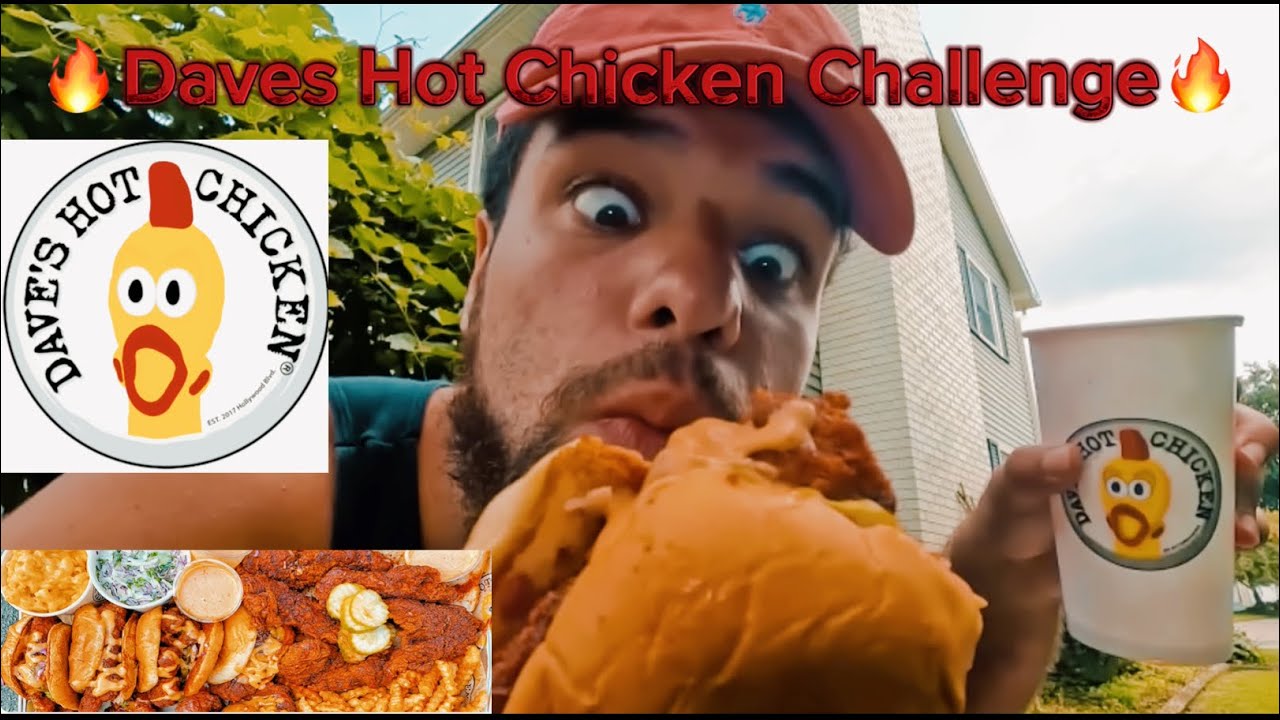Vlog | DAVE’S HOT CHICKEN CHALLENGE🔥🍗 - YouTube