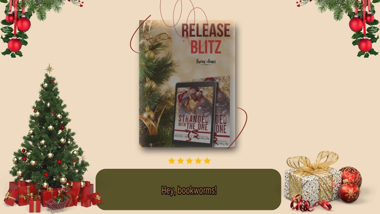 Journey to Love: 'Stranded with the One' by Heidi McLaughlin | Holiday Romance Alert! - YouTube