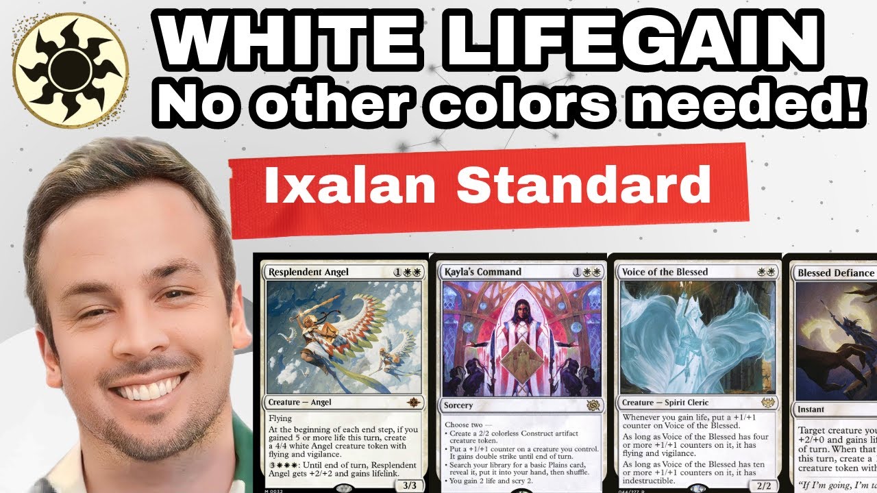 MONO WHITE LIFEGAIN is the BEST! (Ixalan Standard) - YouTube