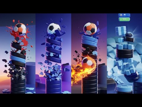 🔴 🎮 Stack Ball Vs Infinite Loop New Epic Update All Challenges Gameplay Walkthrough 4K Nr 10 ...