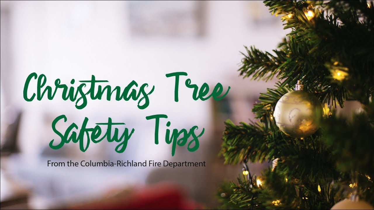 Christmas Tree Fire Safety Tips - YouTube