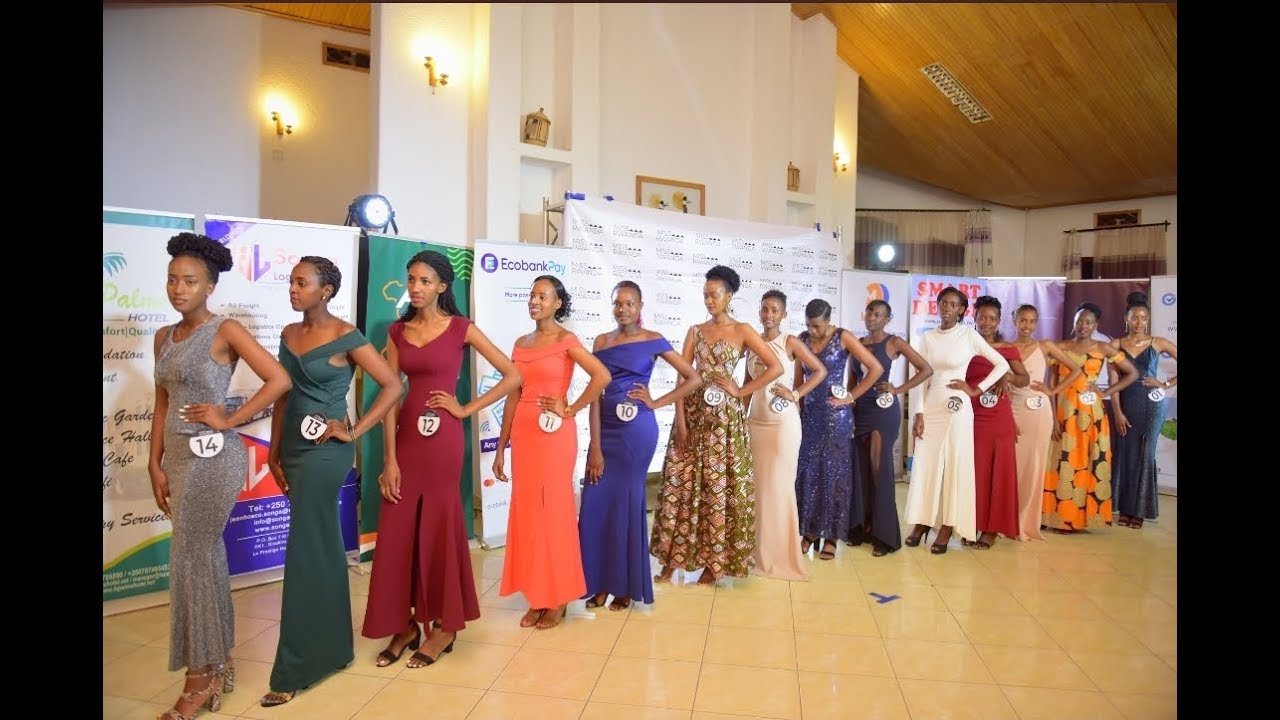 Miss Rwanda 2020: Uburanga bw'abakobwa biyamamarije i Musanze - YouTube