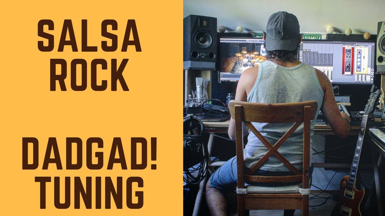 Salsa Rock using DADGAD tuning - YouTube