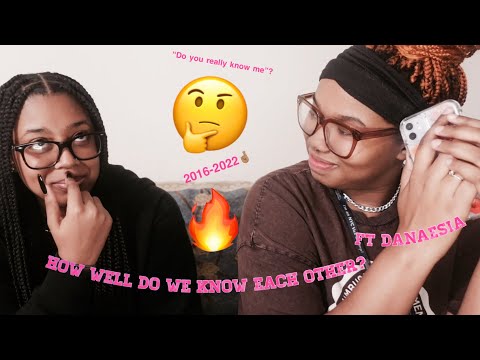 How Well Do We Know Each Other Challenge Ft. Danaesia|Asia Perez