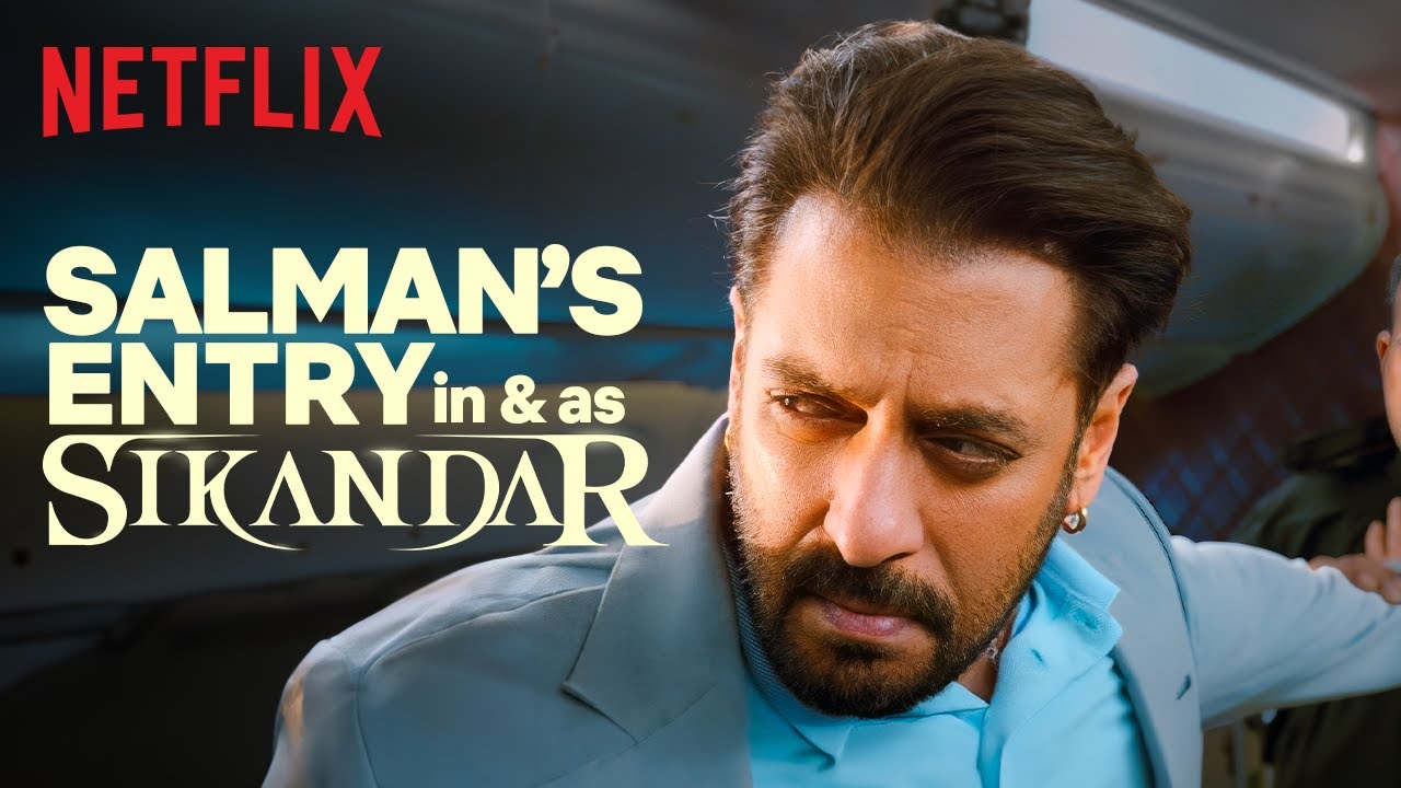 Salman Khan’s Most POWERFUL Entry Ever 💥🔥 | Sikandar | Netflix India - YouTube