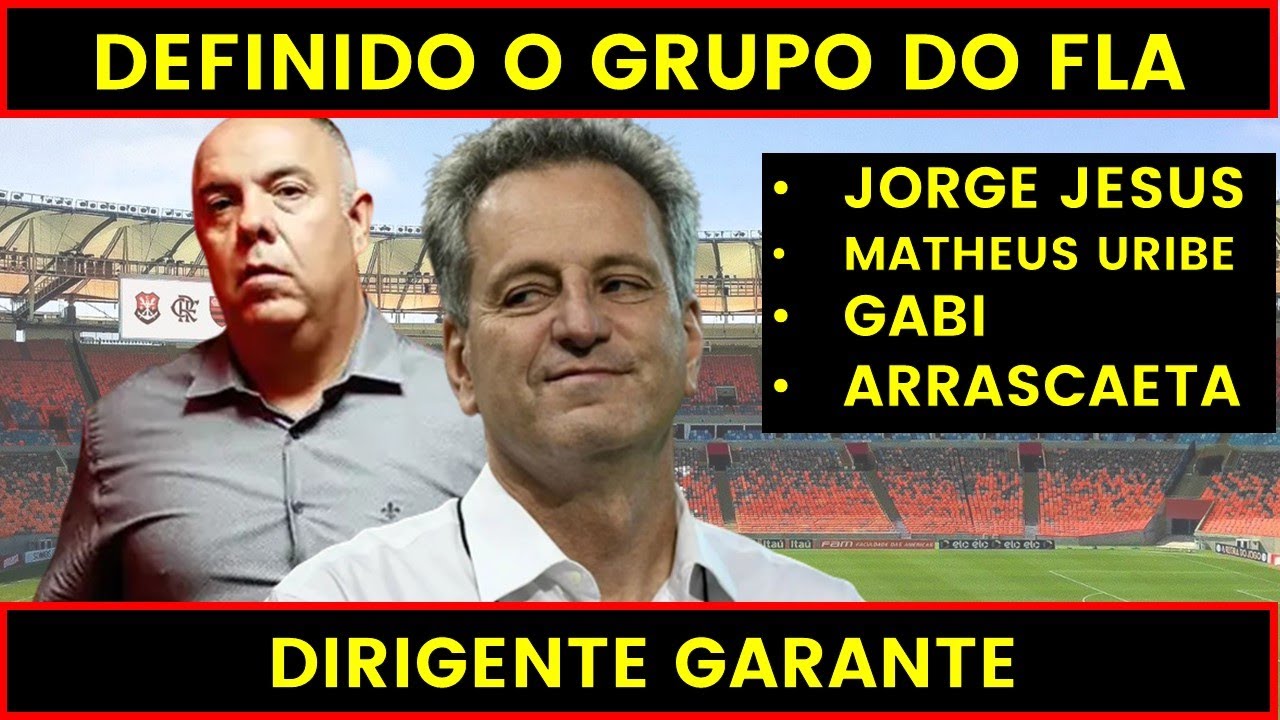 DEFINIDO O NOSSO GRUPO NA LIBERTADORES | DIRIGENTE GARANTE | JJ ...