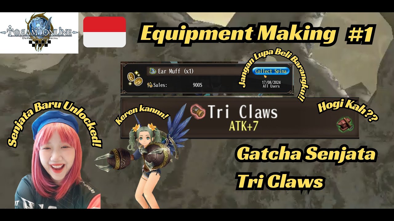Senjata Baru Unlocked: Tri Claws [NEWBIE FRIENDLY] - EQUIPMENT MAKING ...