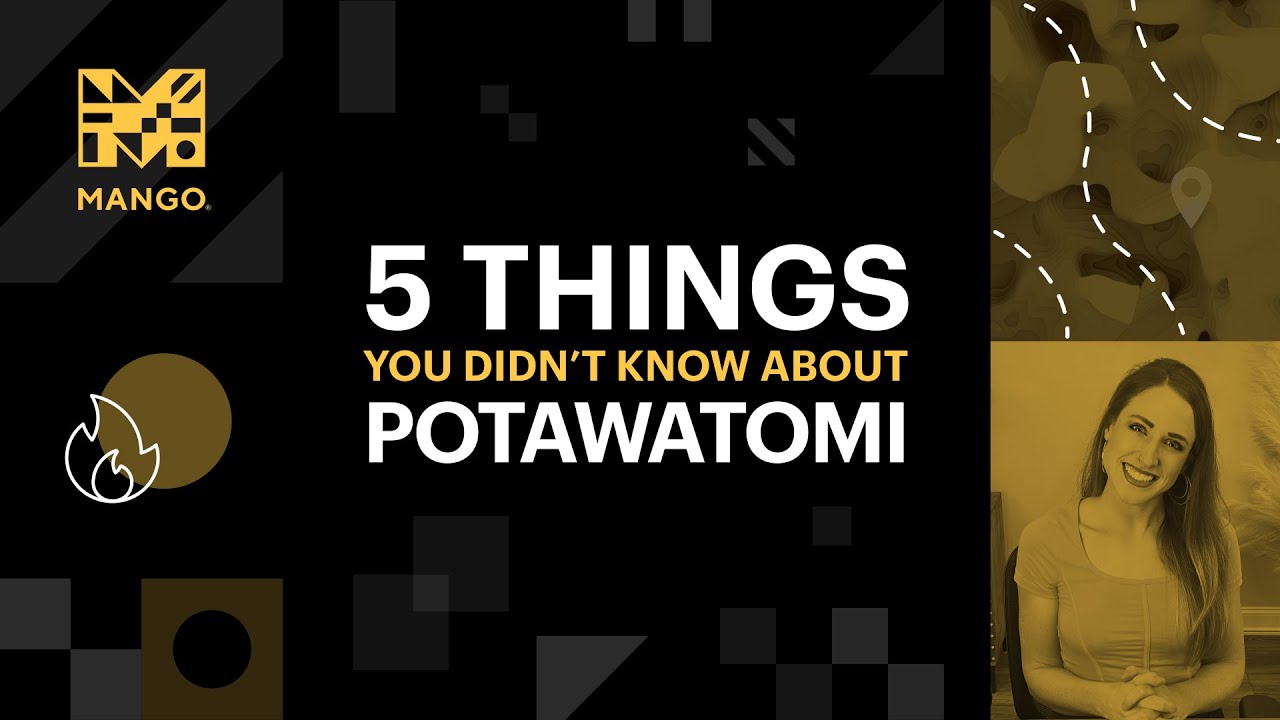 5 Things You Didn't Know About Potawatomi Language - YouTube