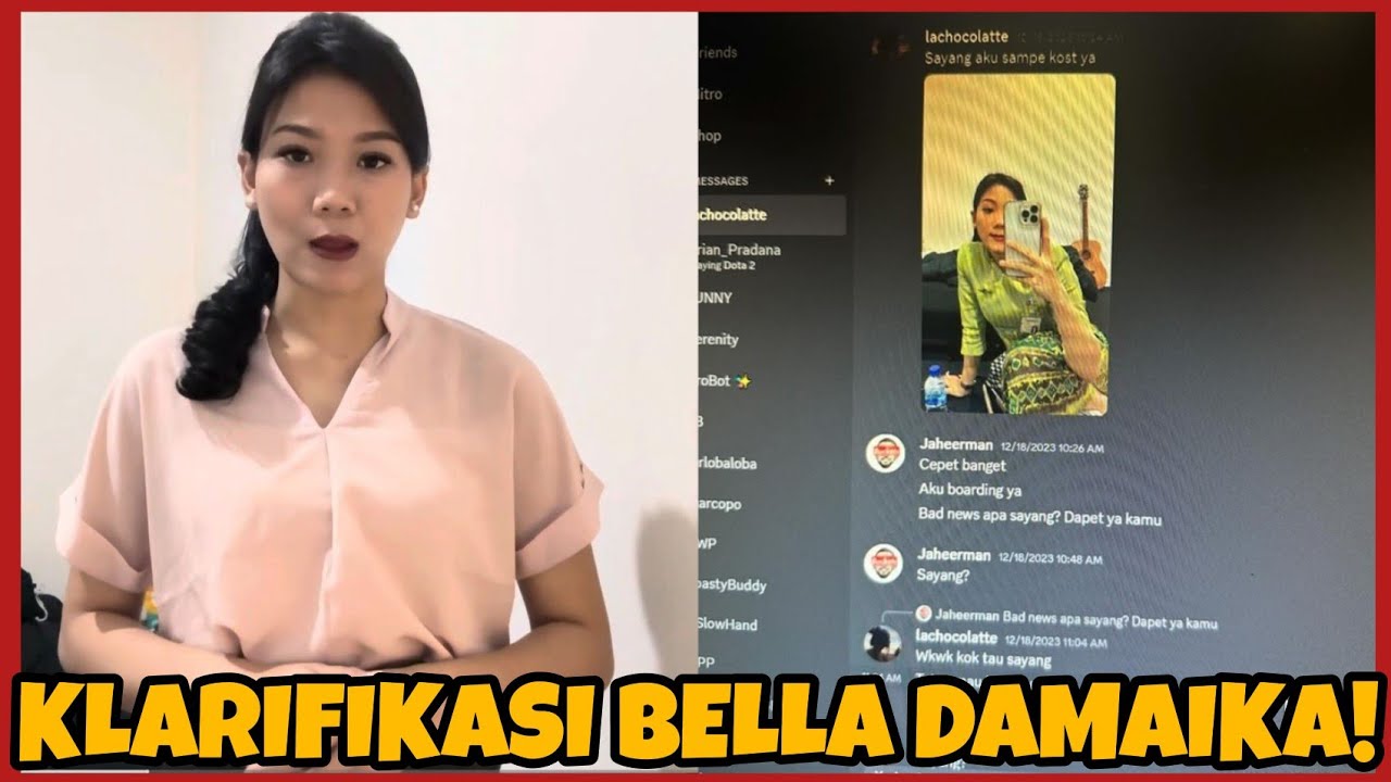KLARIFIKASI BELLA DAMAIKA SELINGKUHAN ELMER SYAHERMAN SUAMI IRA NANDHA ...