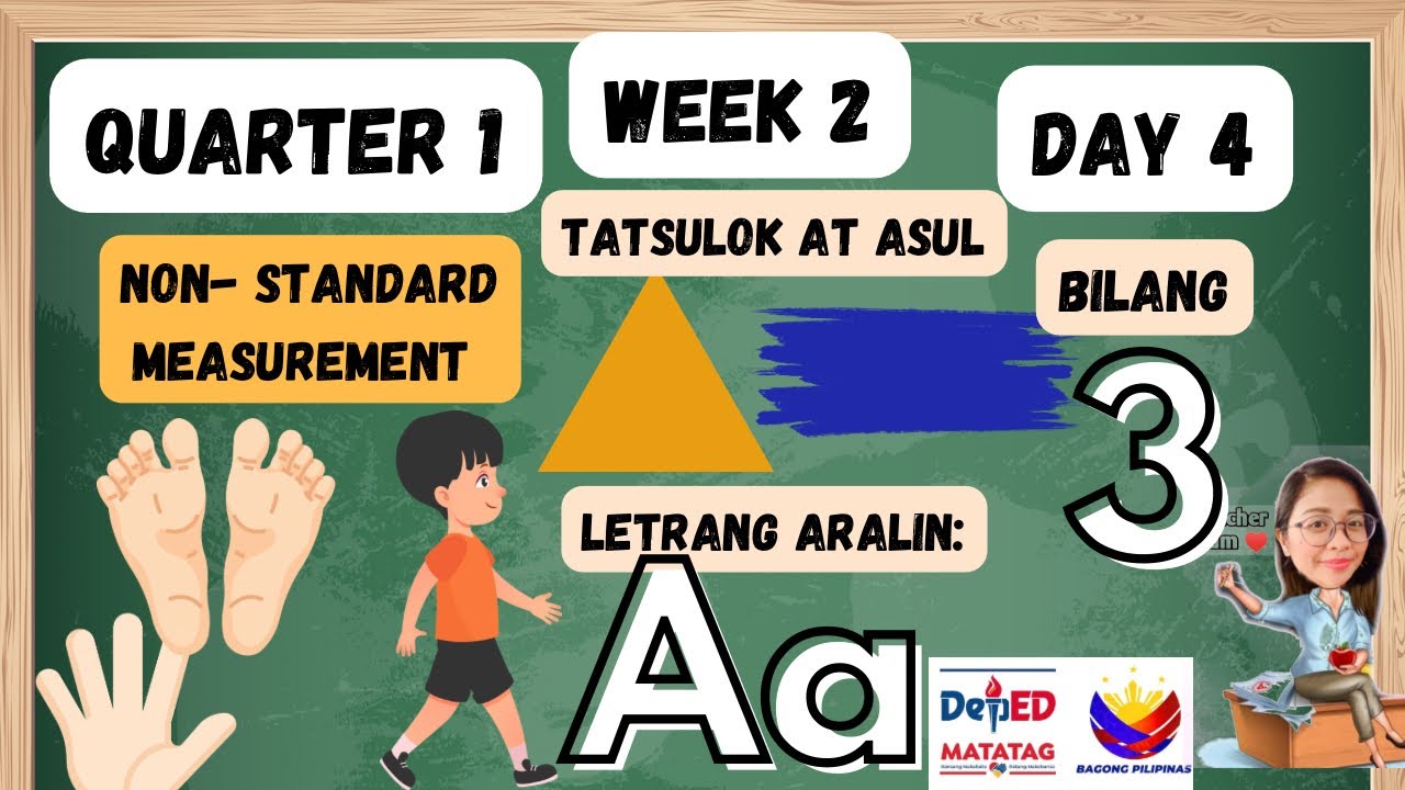Kinder DepEd | Quarter 1 | Week 4 | Day 4 | Non- Standard Measurement ...