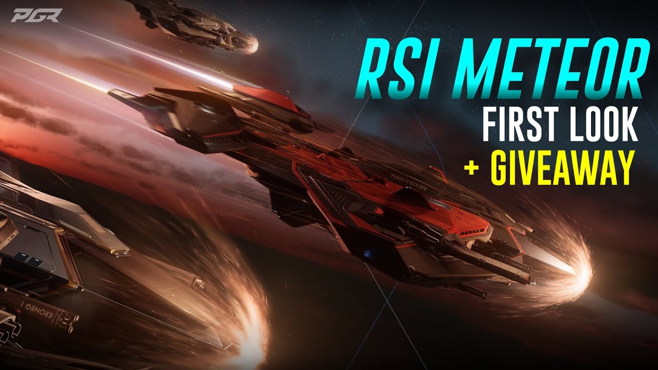 RSI Meteor First Look & GIVEAWAY - Star Citizen - YouTube