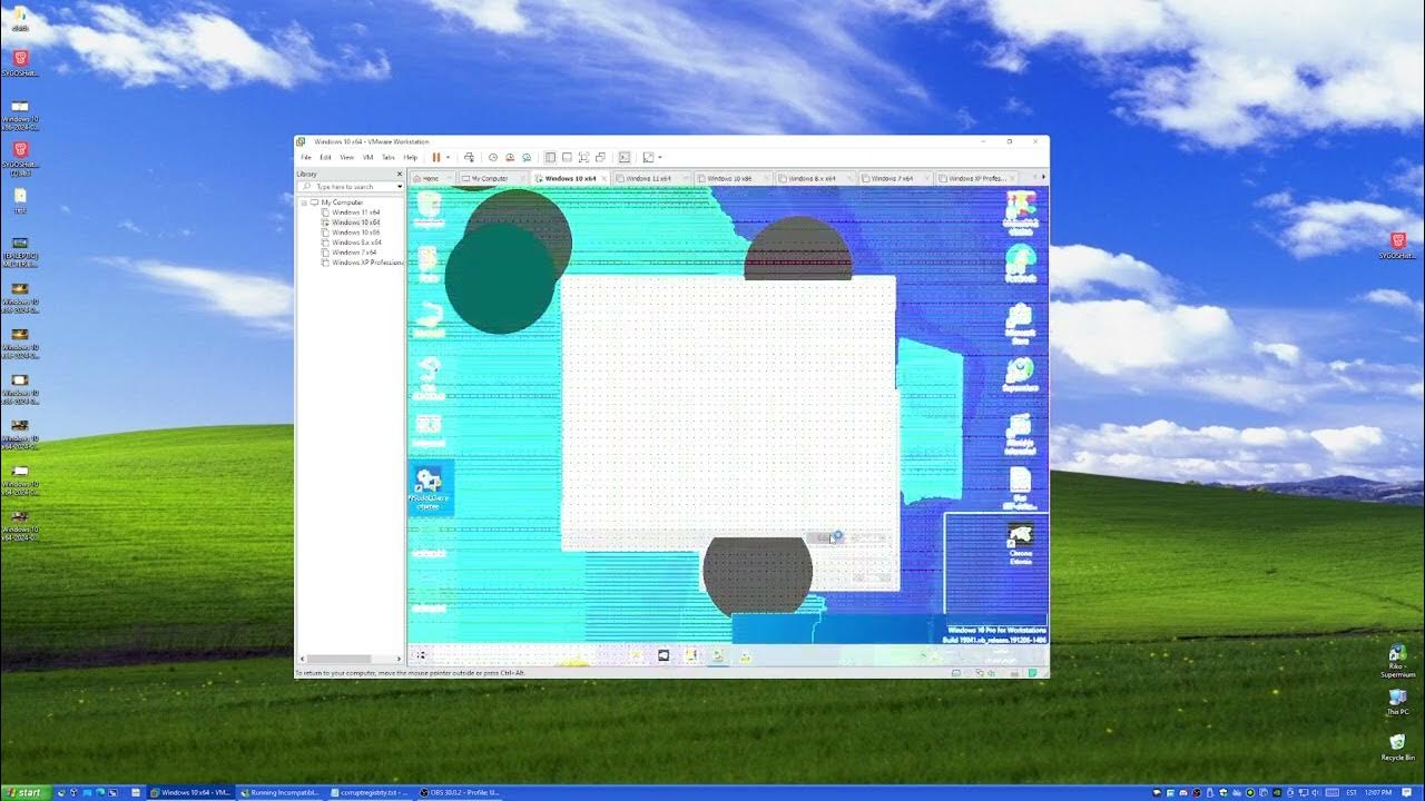 Melter.B.exe on Windows 10 (with registry corruption!) - YouTube