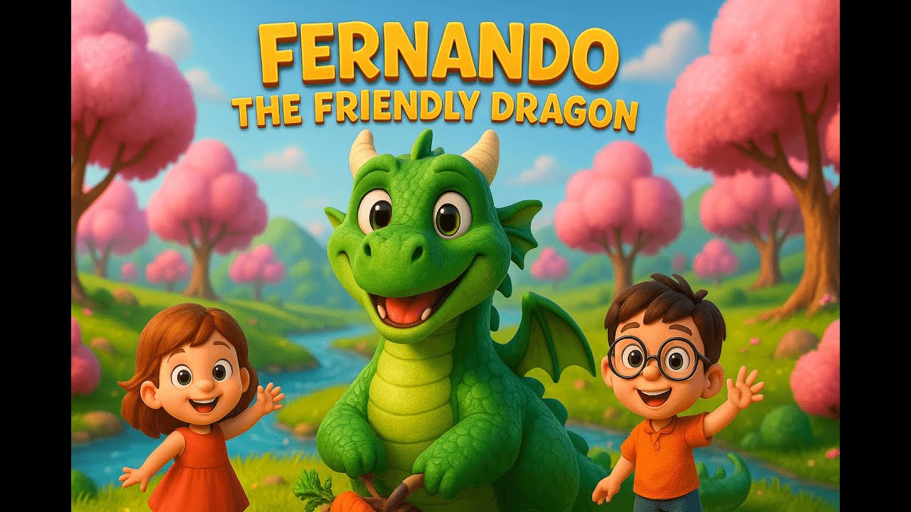 The Friendly Dragon 🐉 | Bedtime Stories English Fairy Tale | Animated ...