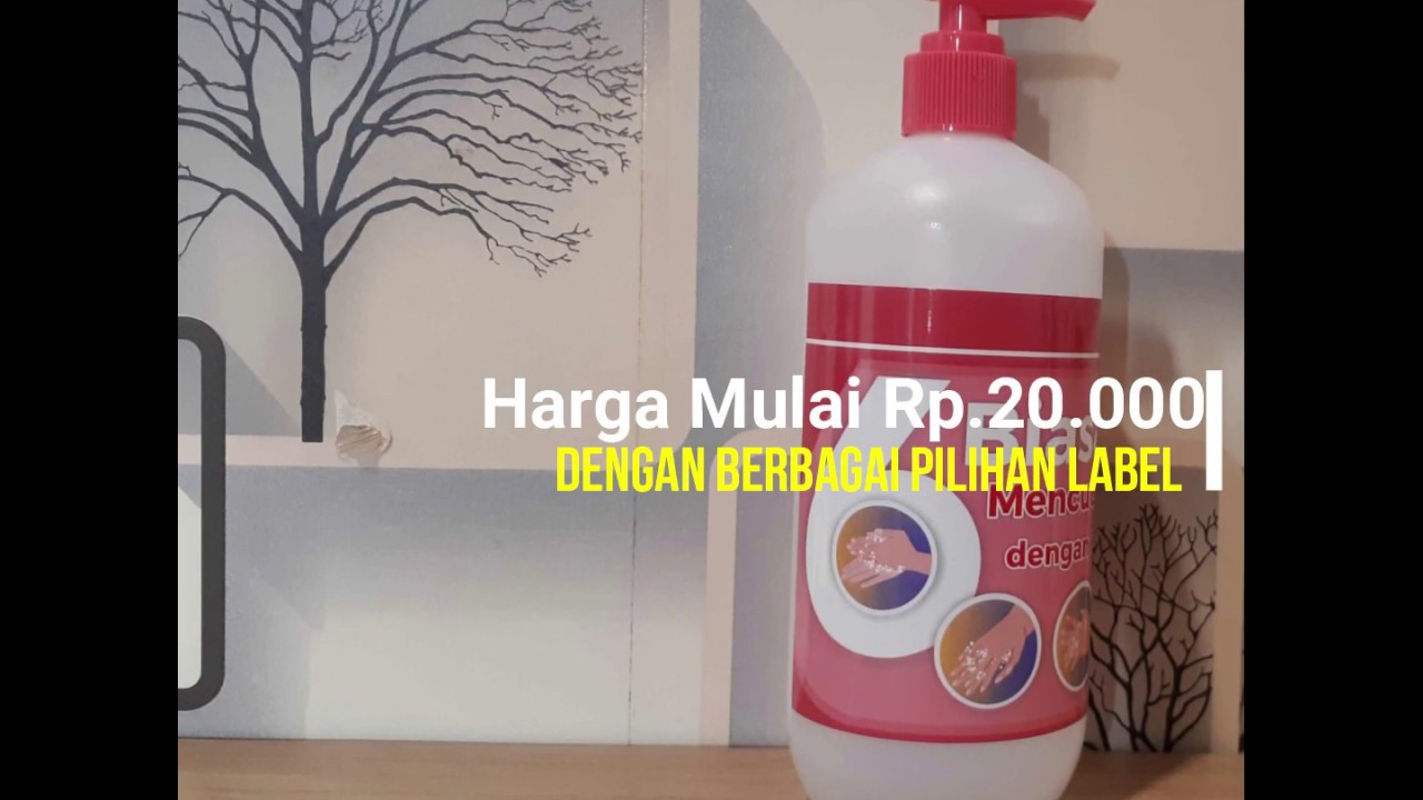 Tinggalkan Botol Polosan, Botol Hand Sanitizer Berlabel Lebih Elegan ...