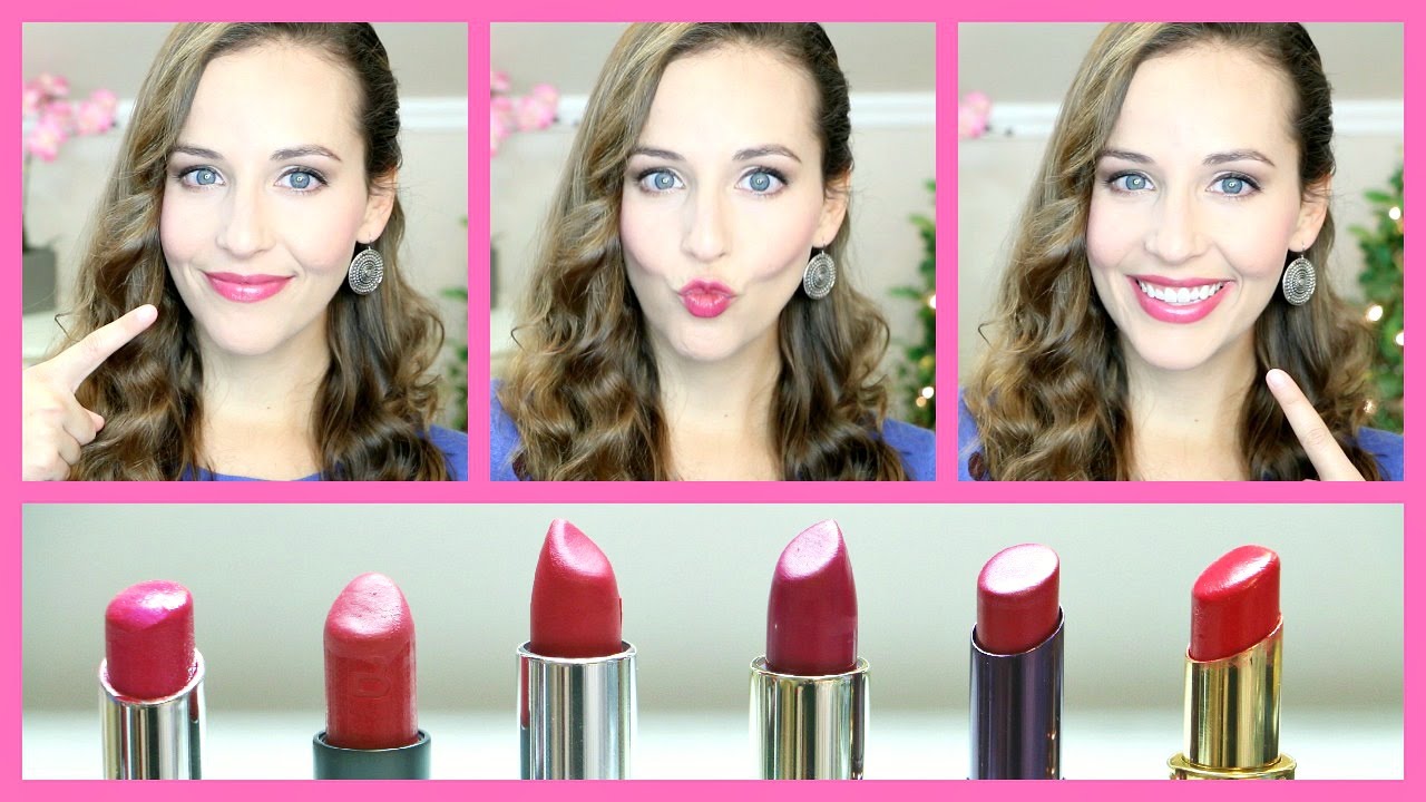 My Favorite Fuchsia Lipsticks! - YouTube