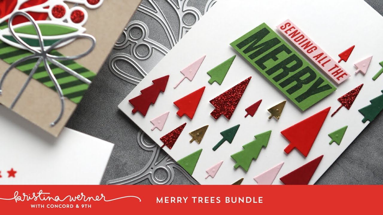 Merry Trees Bundle by Kristina Werner - YouTube