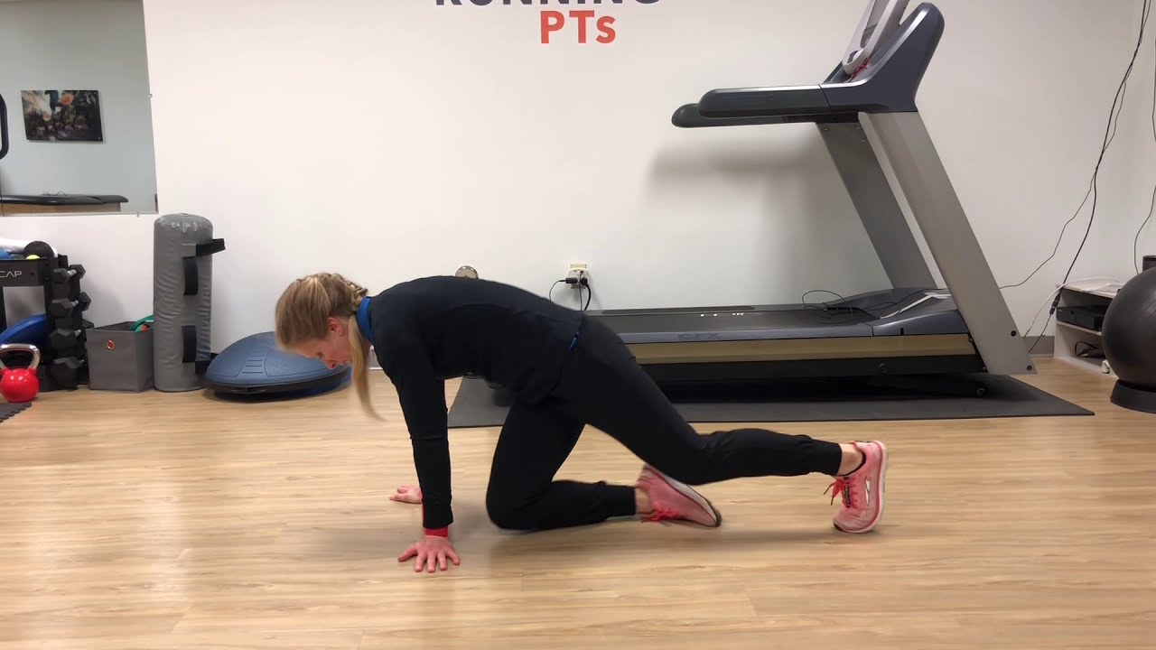 Plank ins and outs for core and shoulder stability - YouTube