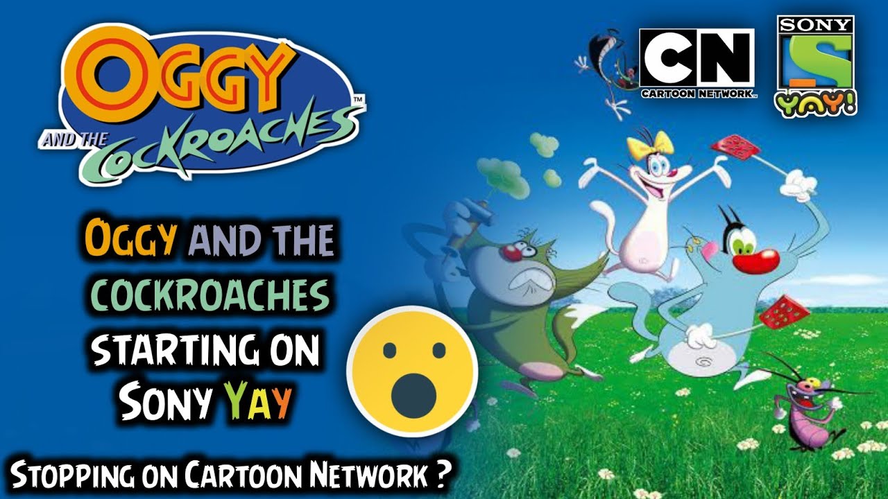 Oggy and the cockroaches starting on Sony Yay 😲 || Stopping on Cartoon ...