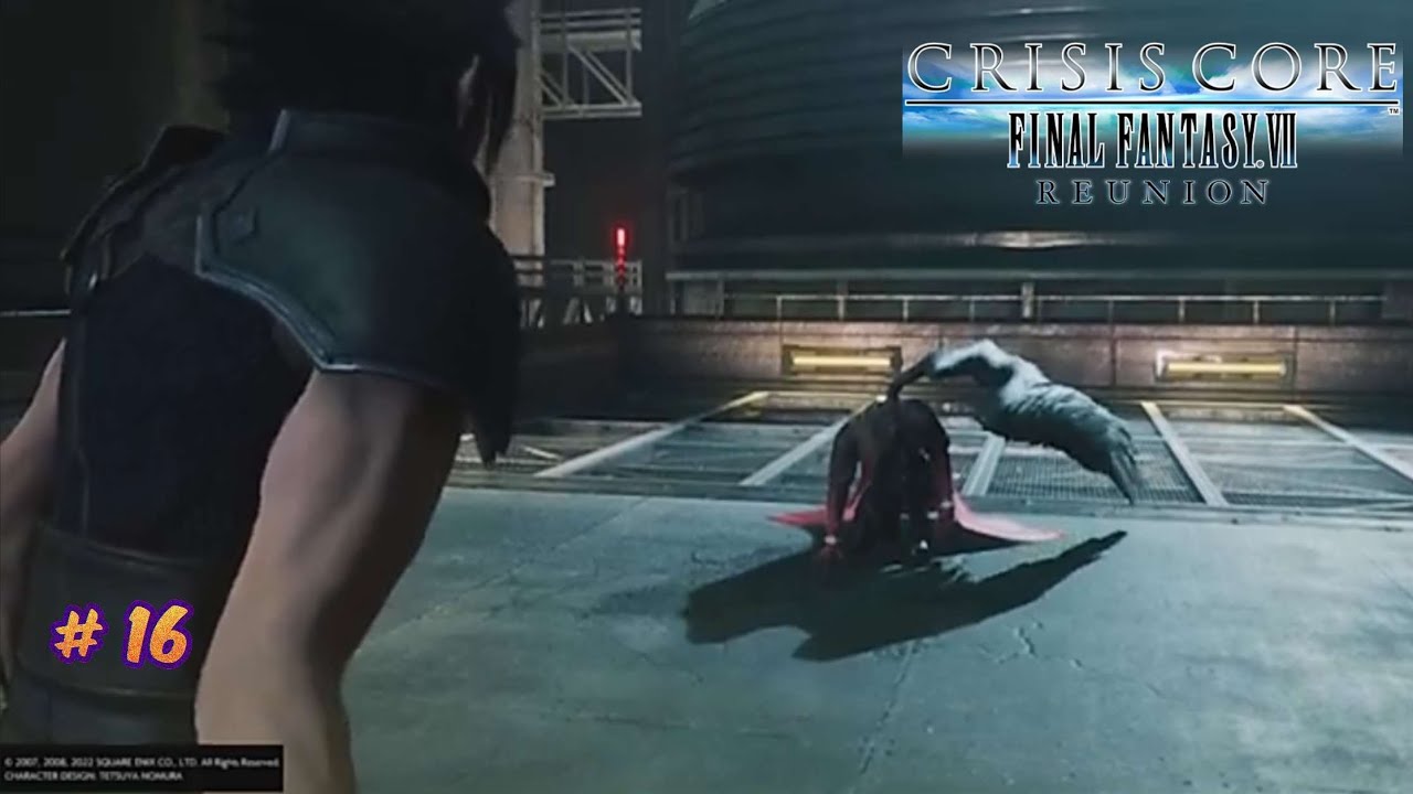 【CCFF7】CRISIS CORE -FINAL FANTASY VII- REUNION ー ブラック フェザーに勝ちました ー - YouTube