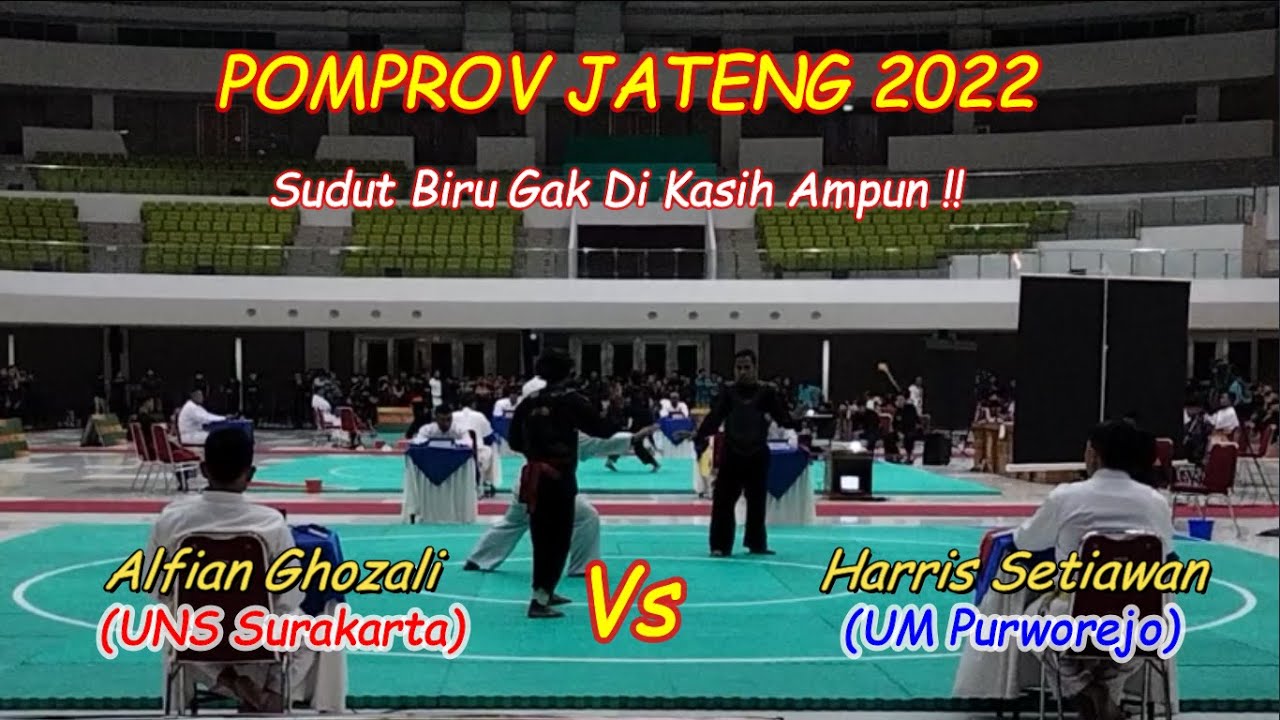 Gak Dikasih Ampun !! Alfian Ghozali (UNS) Vs Harris Setiawan (UMP ...
